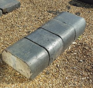 Double Bullnose Wall Coping Blue - Watling Reclamation