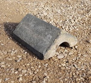 Saddleback Wall Coping Blue Reclaimed 9" - Watling Reclamation