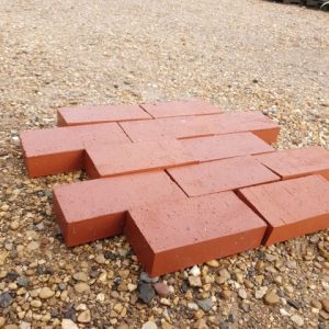 Red Clay Paver New (Square Edge) - Watling Reclamation