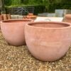 Terracotta Plain Bell Pot- Handmade Italian - Watling Reclamation