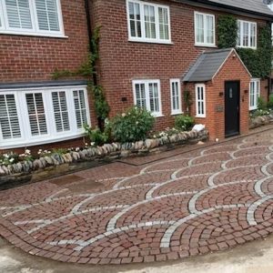 New Pink / Red Granite Setts (Singles) - Watling Reclamation