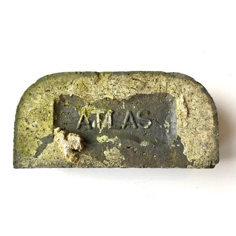 Blue Double Bullnose Brick 2¾" (Reclaimed) - Watling Reclamation