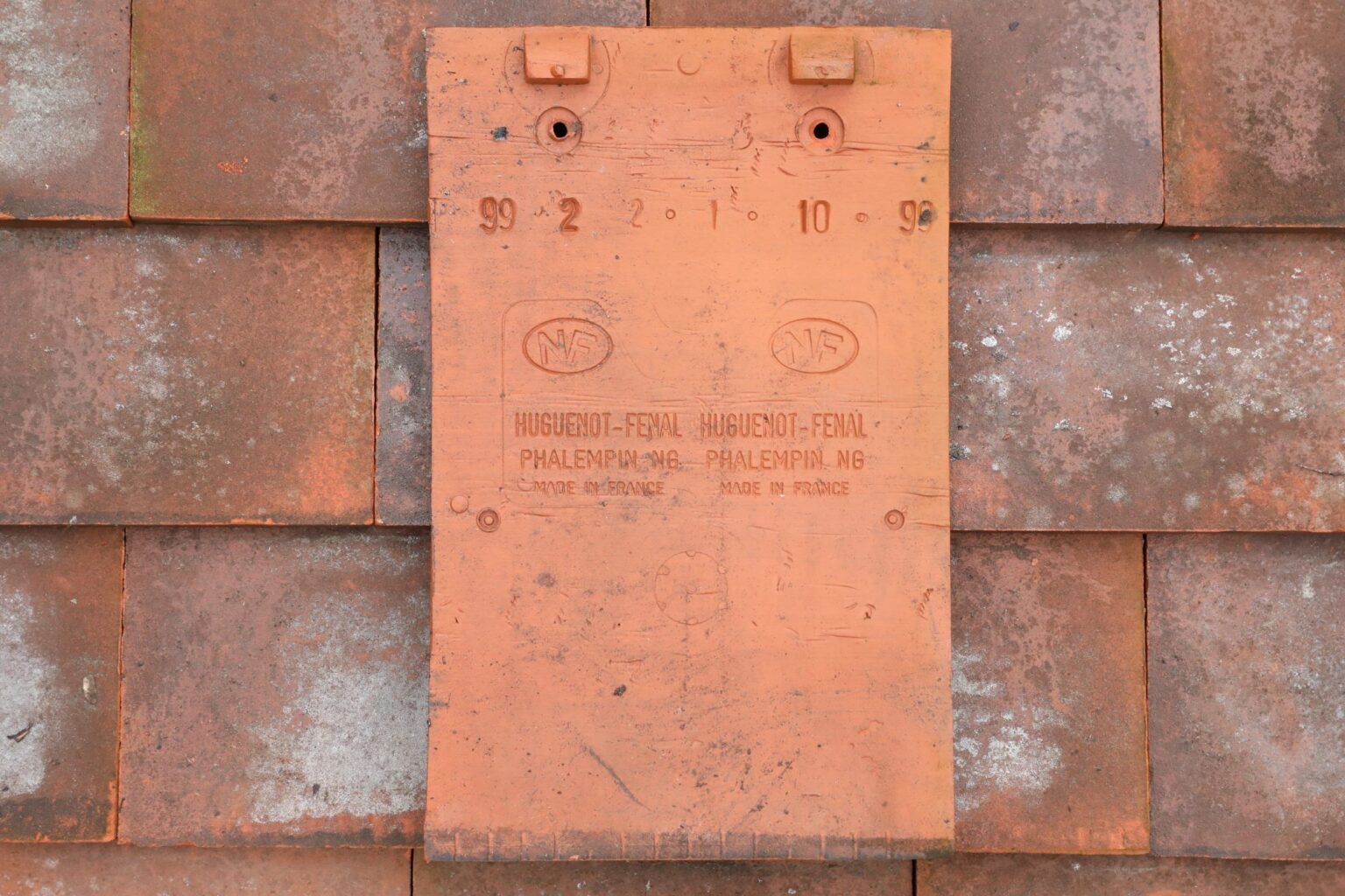 Red Concrete Half Round Ridge Tiles - Watling Reclamation
