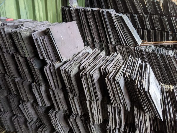 Reclaimed Welsh Roofing Slates (Various Sizes Available) Pack of 10 ...