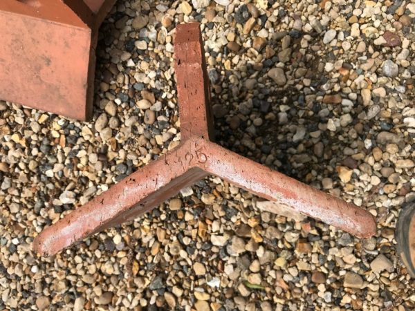 Red Clay 2-hole Crested Ridge Tiles - Watling Reclamation