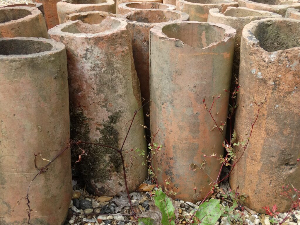 Terracotta Land Drain Pipes - Watling Reclamation
