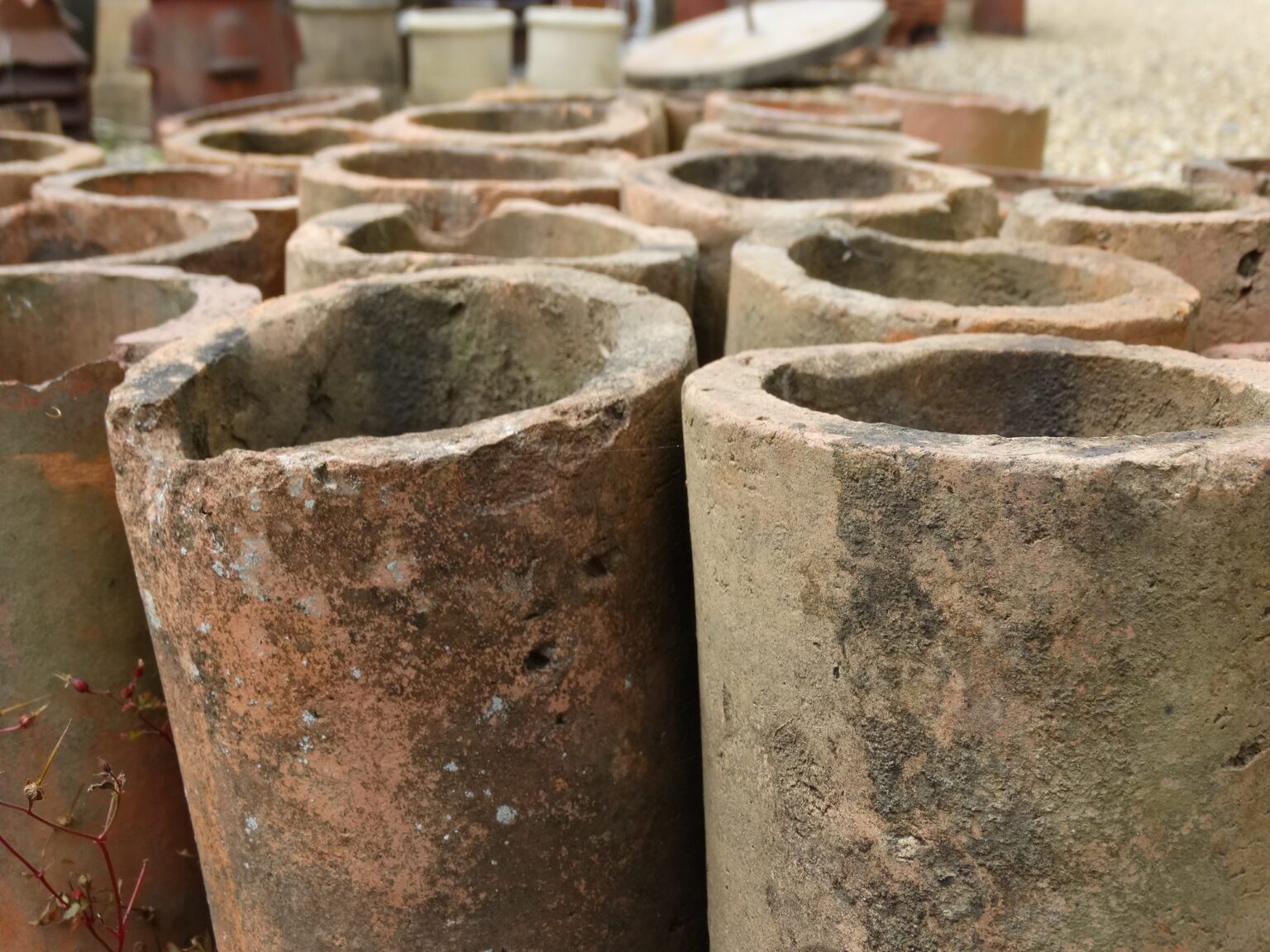 Terracotta Land Drain Pipes - Watling Reclamation