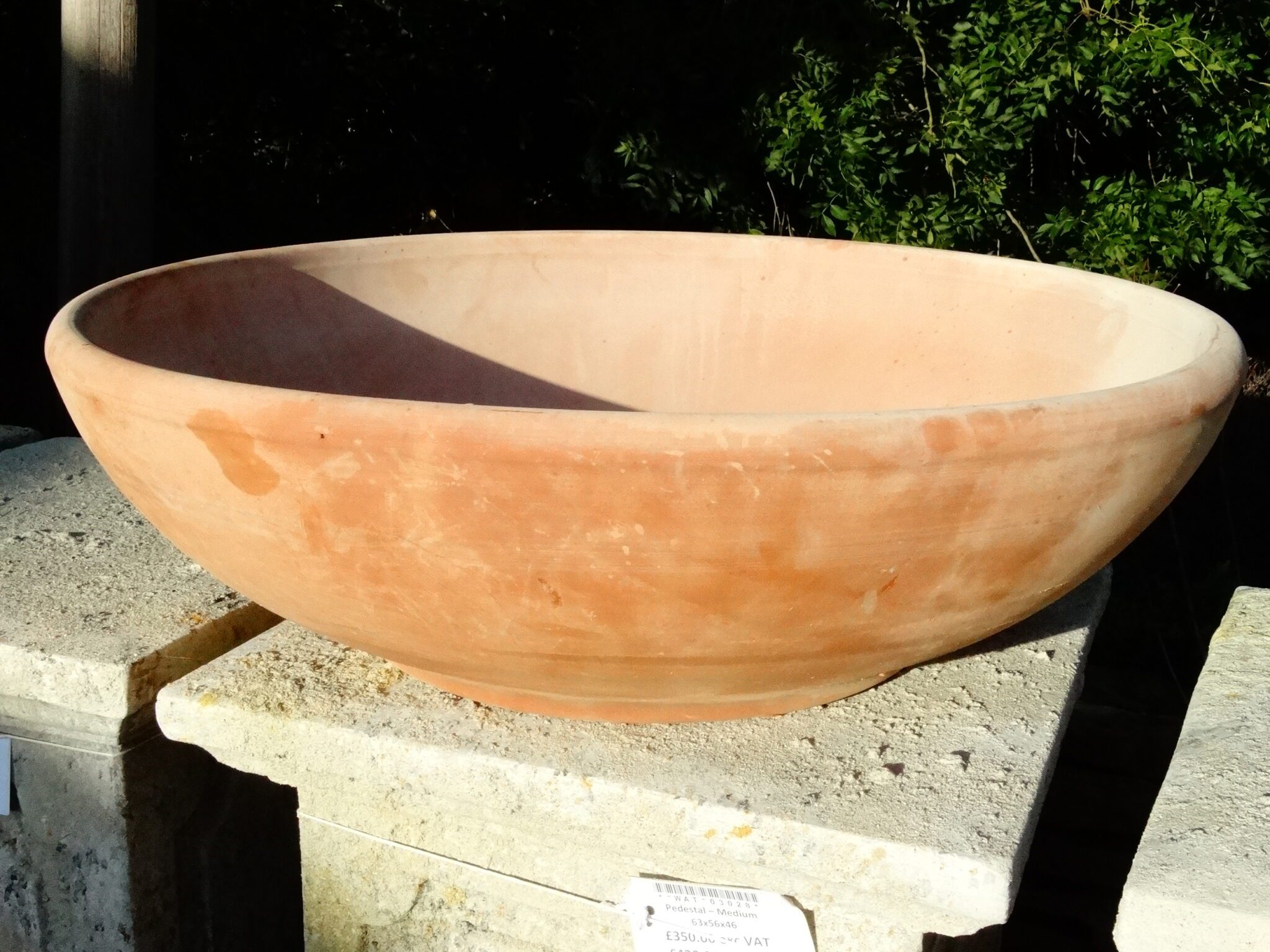 Handmade Italian Plain Terracotta Bowls - Watling Reclamation