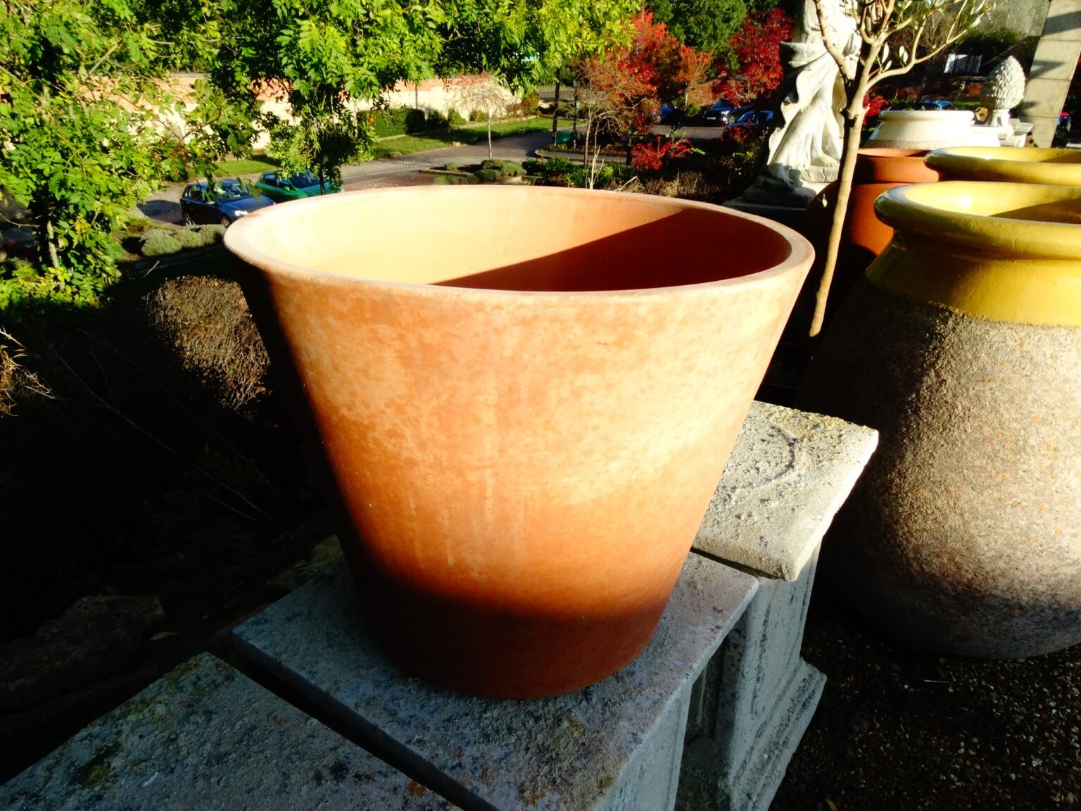 Handmade Italian Tall Plain Pot - Watling Reclamation