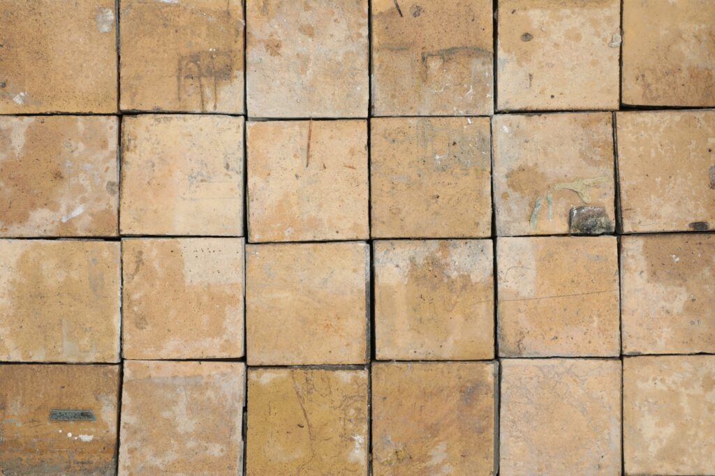 Handmade Buff Quarry Tile (Reclaimed) 4" - Watling Reclamation