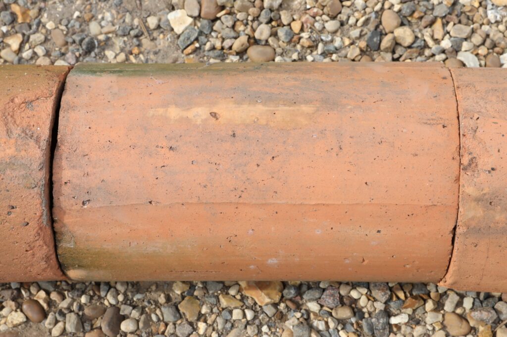 Terracotta Land Drainage Pipes (Reclaimed) - Watling Reclamation