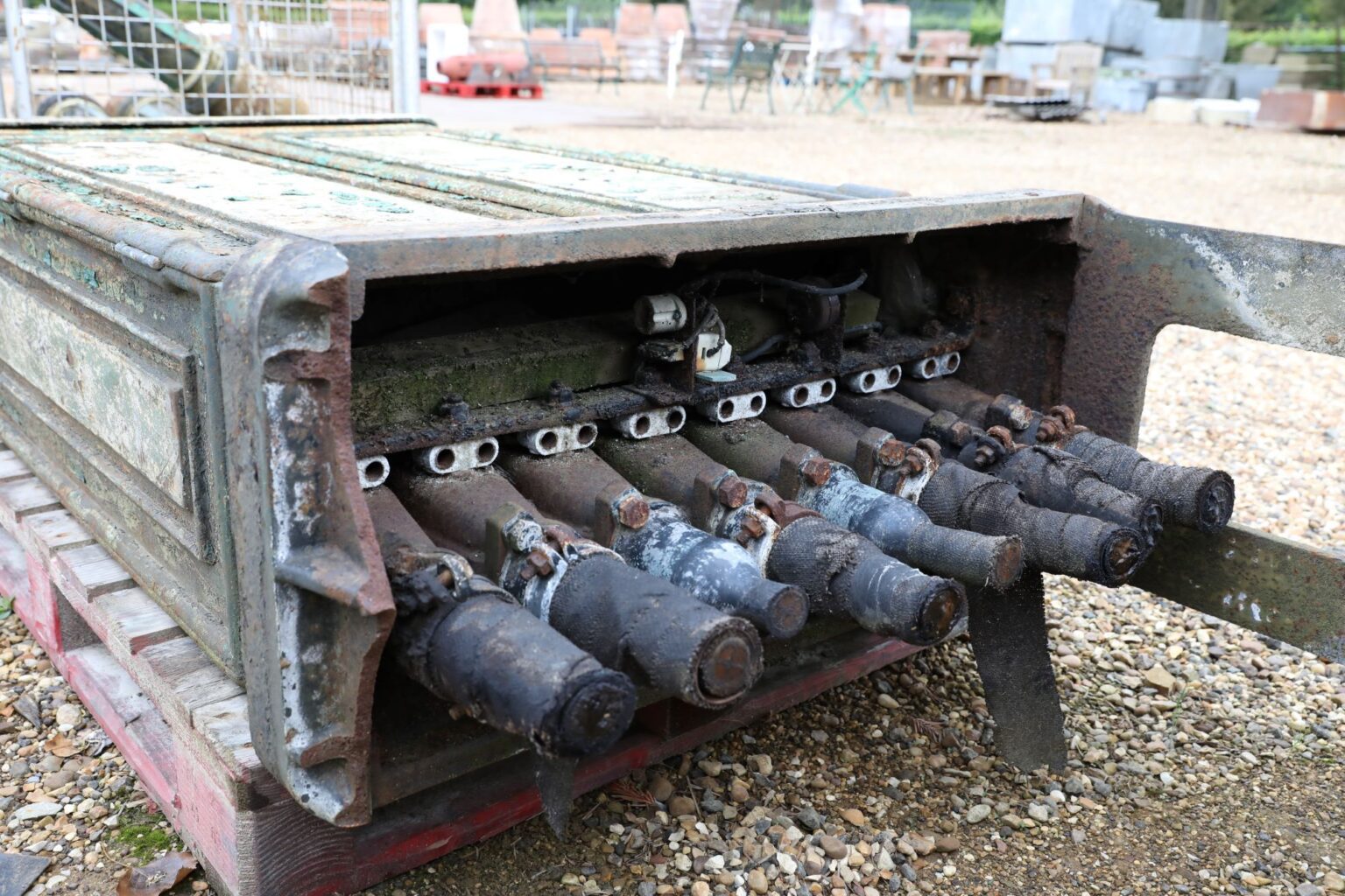 Cast Iron Electrical Cabinet - Watling Reclamation