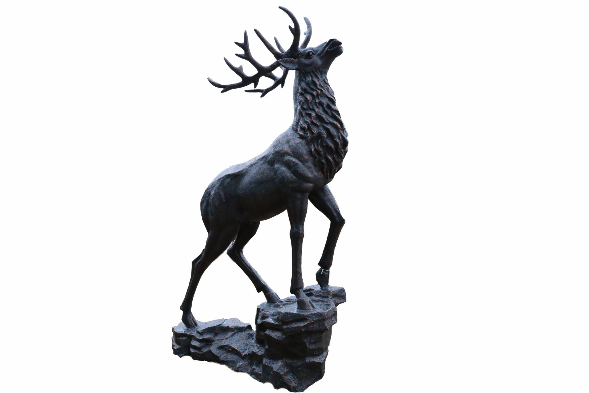Monarch of the Glen Bronzed Statue - Watling Reclamation