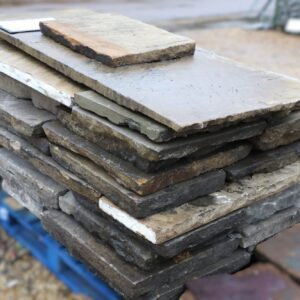 Reclaimed Yorkstone Flagstone Buff/Grey- Mixed Grade - Watling Reclamation