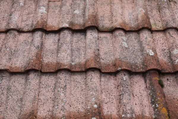 Ludlow Double Roman Roof Tiles-Concrete-40cm x 36cm - Watling Reclamation