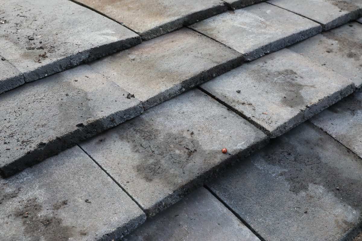 Redland Plain Grey Concrete Roof Tile New 10½" - Watling Reclamation