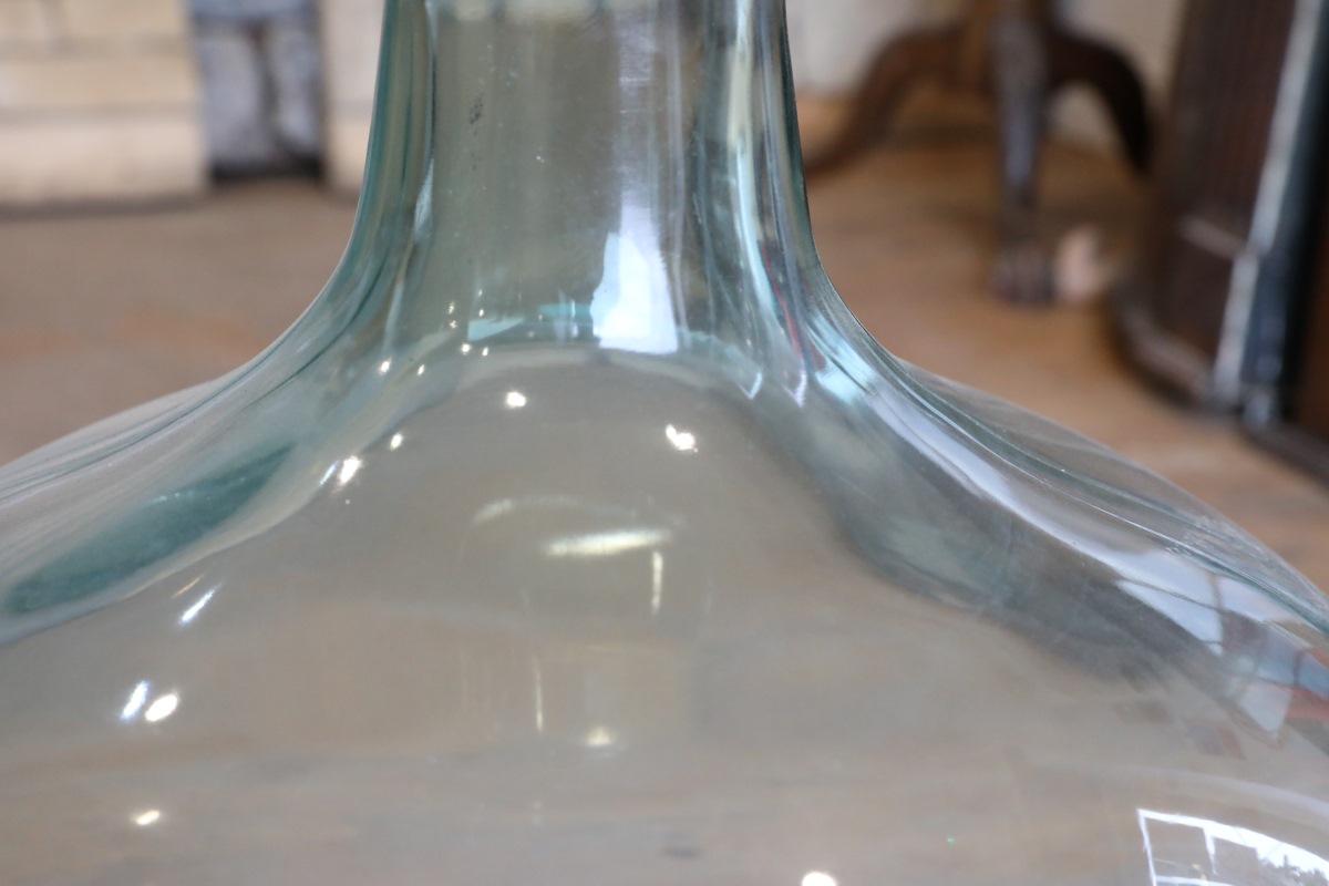 Vintage Glass Demijohn Terrarium 56cm H - Watling Reclamation