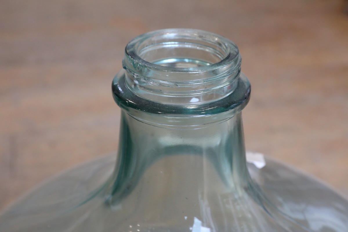 Vintage Glass Demijohn Terrarium 56cm H - Watling Reclamation