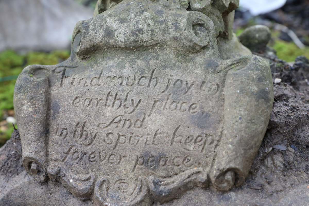 Weathered Bird Bath with Mice - Watling Reclamation